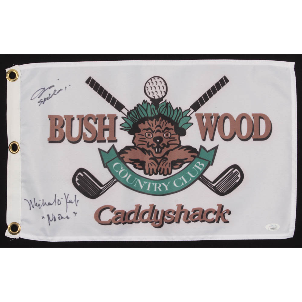 John F. Barmon Jr. & Michael O'Keefe Signed "Caddyshack" 12x21 Bushwood ...