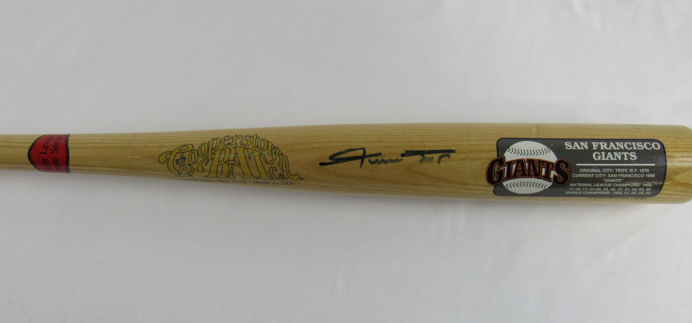 Willie Mays Signed Cooperstown Bat Co. Baseball Bat (PSA Hologram ...