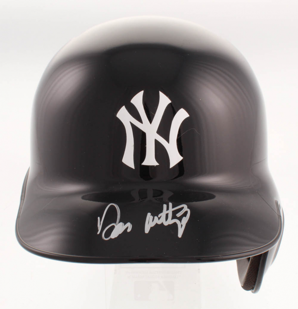 Don Mattingly Signed New York Yankees Batting Helmet (Beckett COA ...