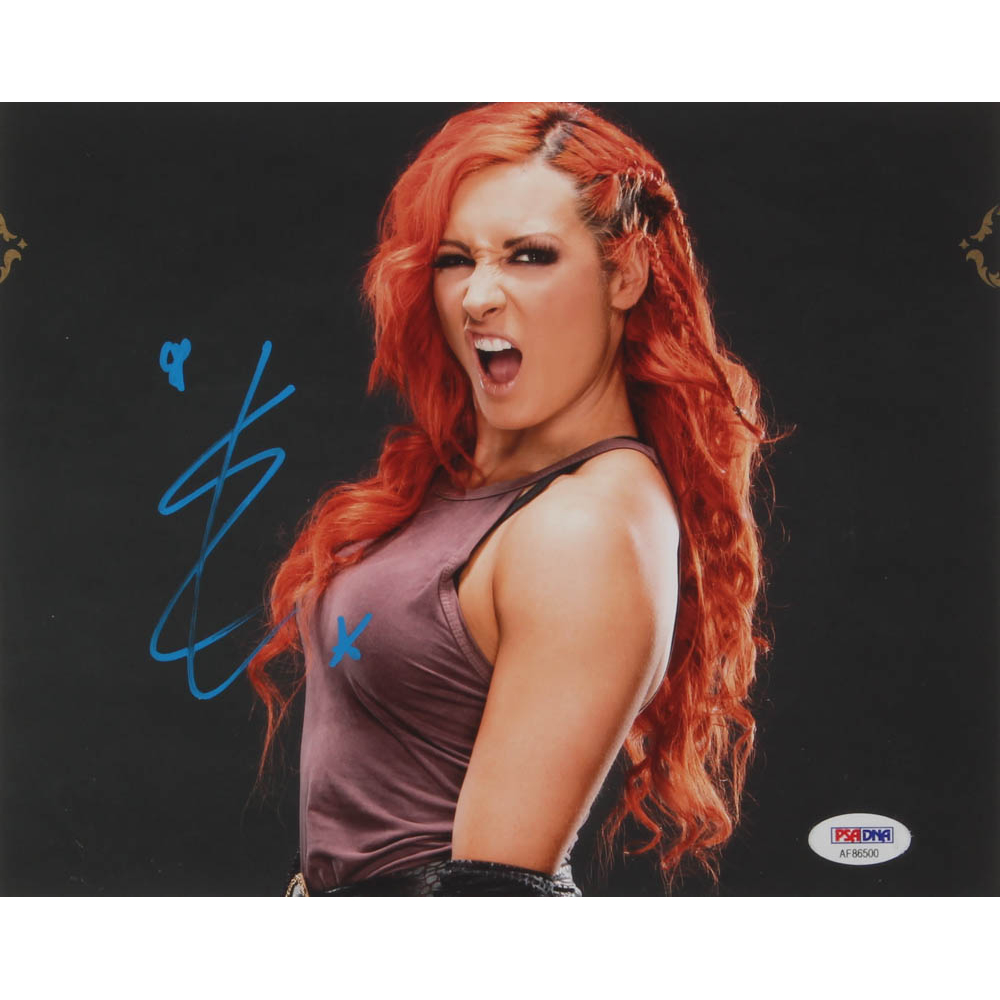 Becky Lynch Signed WWE 8x10 Photo (PSA Hologram) | Pristine Auction