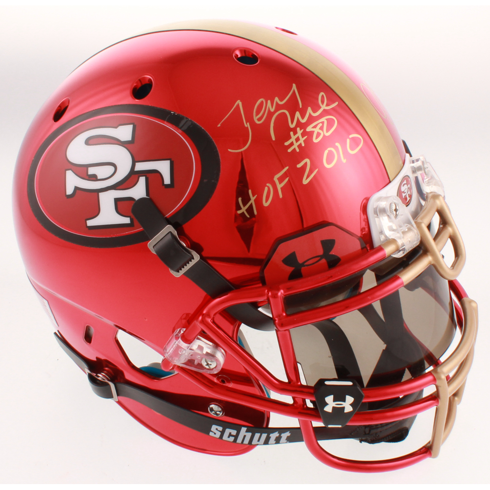 Joe Montana & Jerry Rice Signed San Francisco 49ers Full-Size Authentic ...