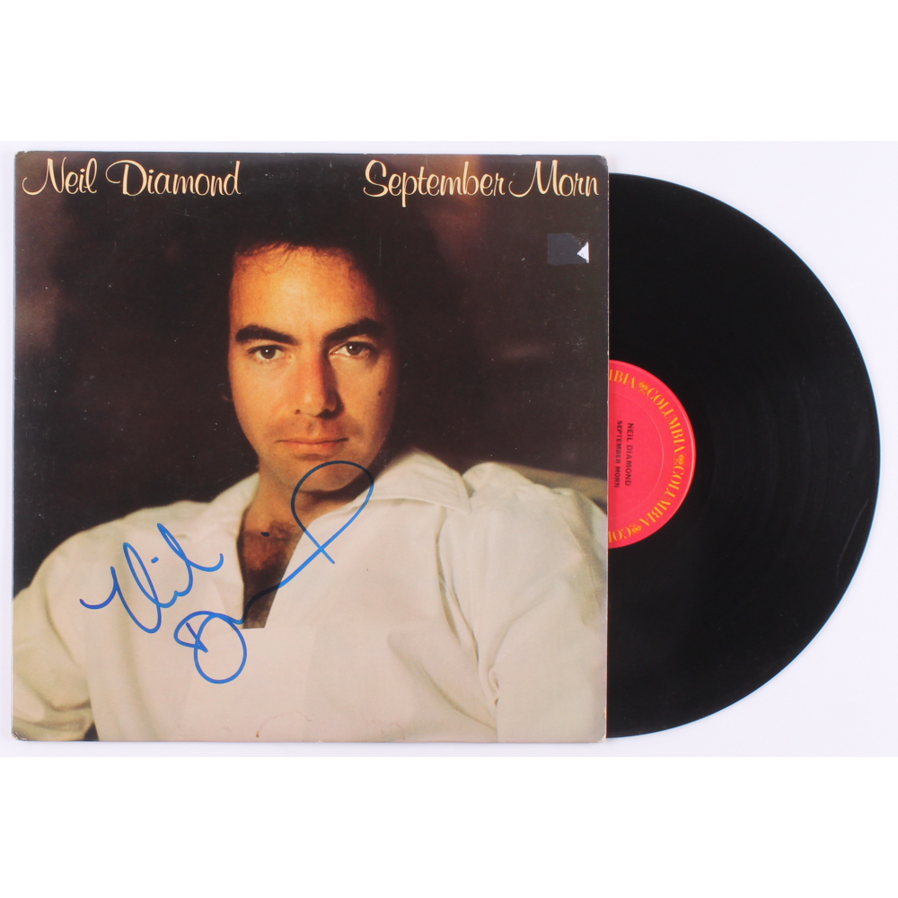 Neil Diamond Signed "September Morn" Vinyl Record Album (JSA COA ...