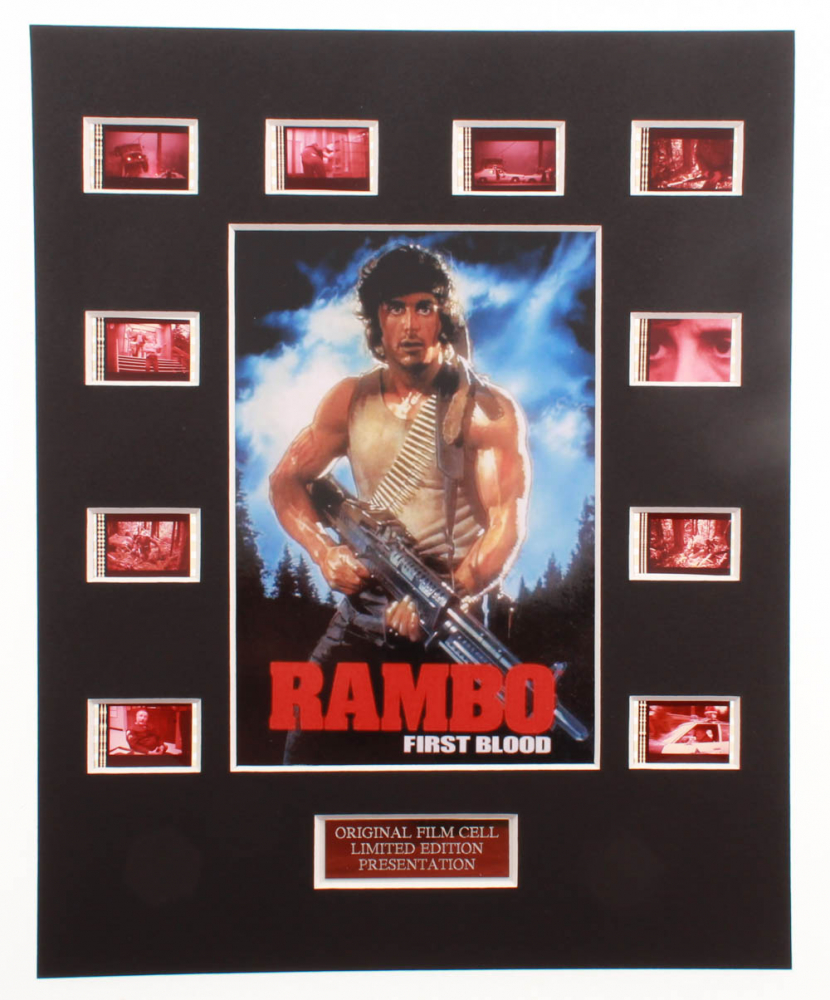"Rambo: First Blood" LE 8x10 Custom Matted Original Film / Movie Cell ...