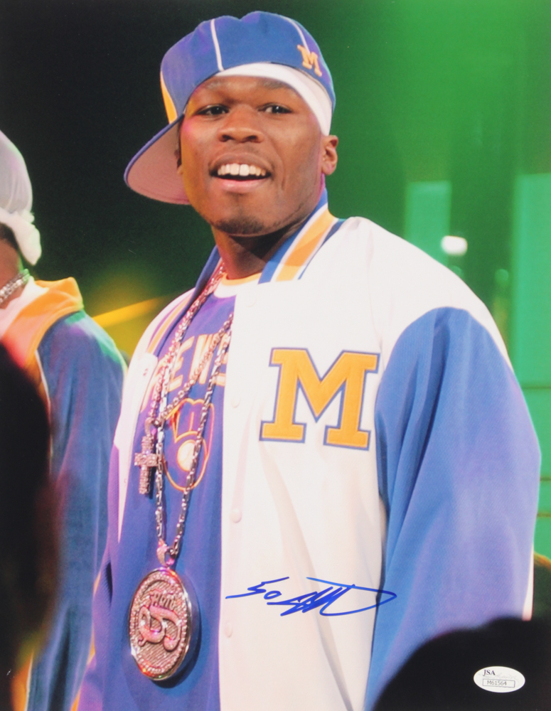 50 Cent Signed 11x14 Photo (JSA COA) | Pristine Auction