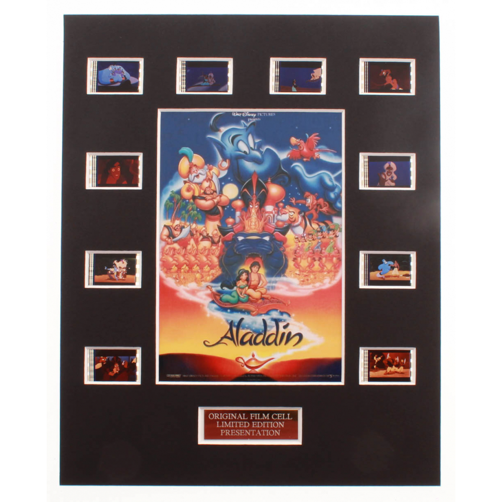 "Aladdin" LE 8x10 Custom Matted Original Film / Movie Cell Display ...