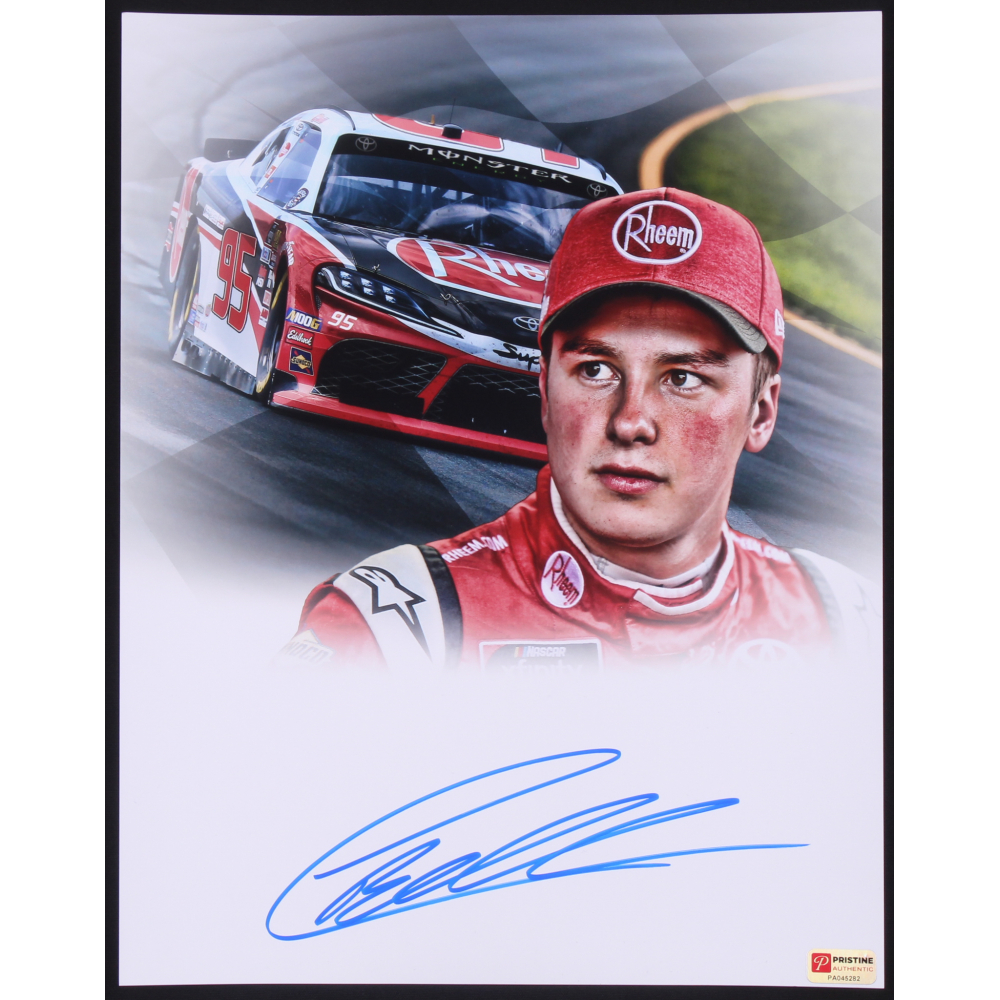 Christopher Bell Signed 2020 NASCAR #95 Cup Series 11x14 Photo (PA COA ...