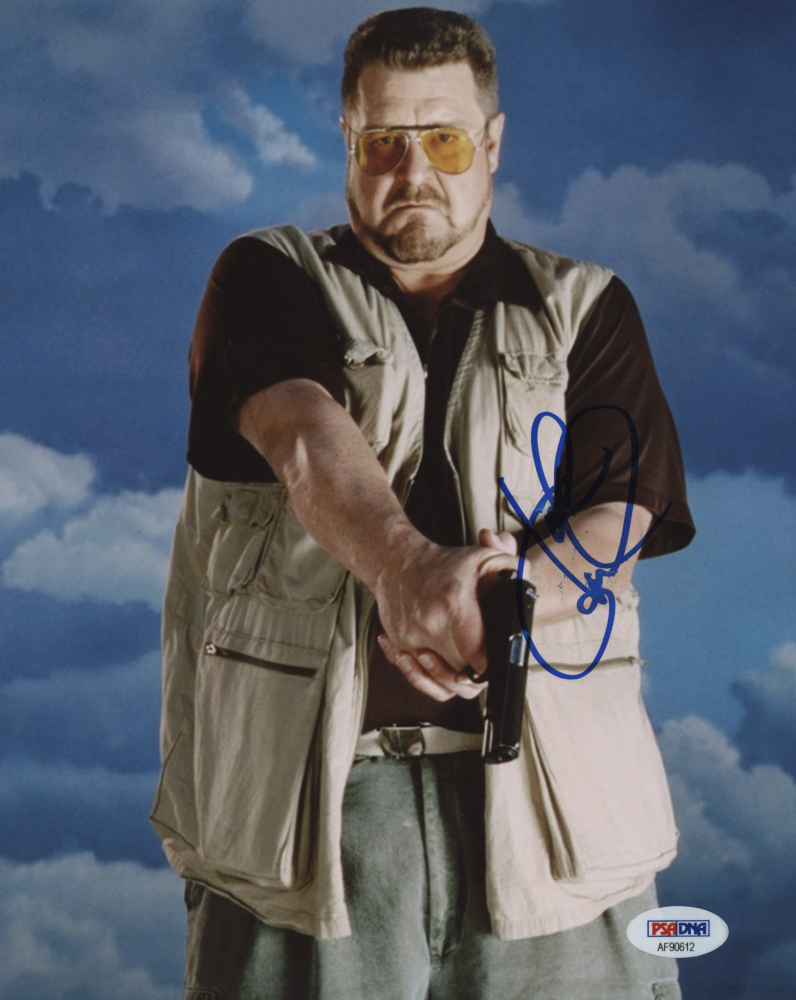 John Goodman Signed "The Big Lebowski" 8x10 Photo (PSA Hologram ...