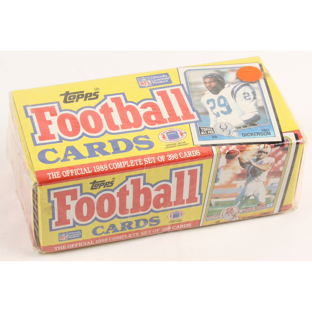 1988 Topps Complete Set of (396) Football Cards | Pristine Auction