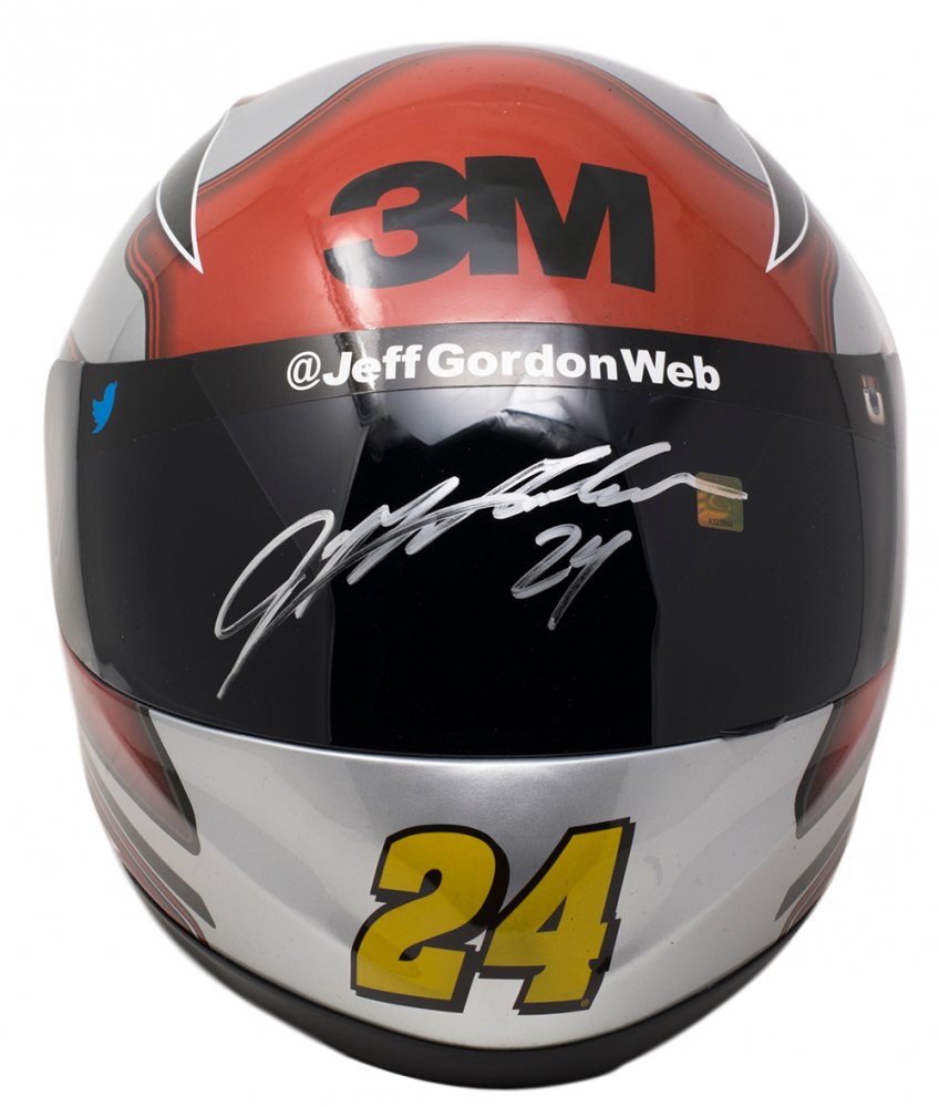 Jeff Gordon Signed NASCAR 3M Special Edition Full-Size Helmet (Gordon ...