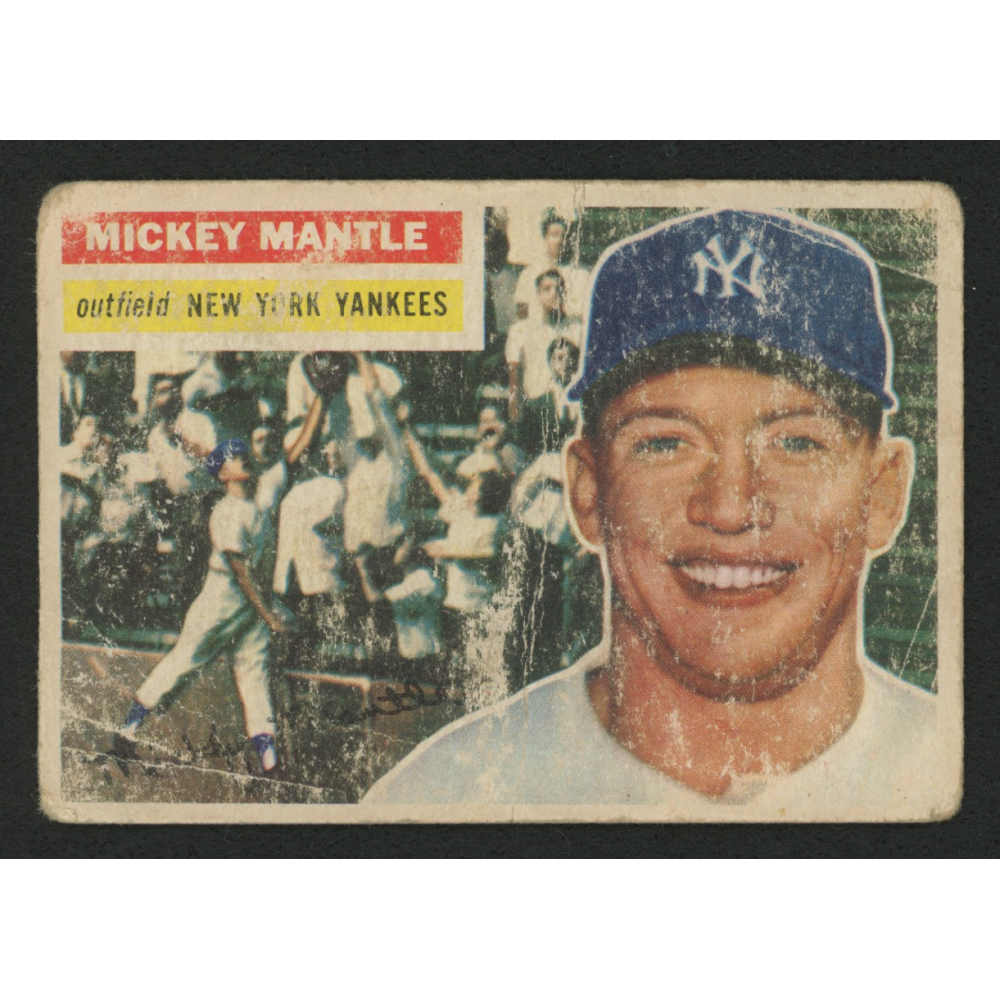 1956 Topps #135 Mickey Mantle | Pristine Auction