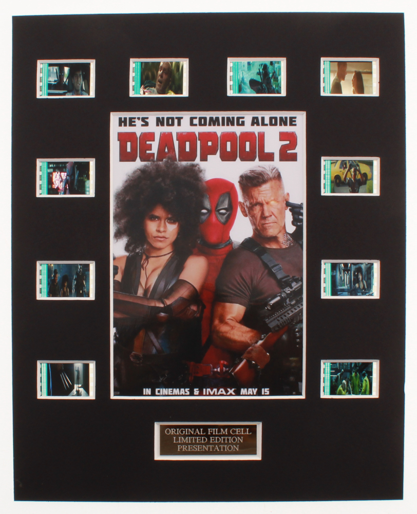 "Deadpool 2" LE 8x10 Custom Matted Original Film / Movie Cell Display ...