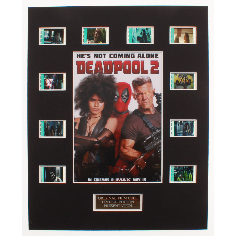 "Deadpool 2" LE 8x10 Custom Matted Original Film / Movie Cell Display ...