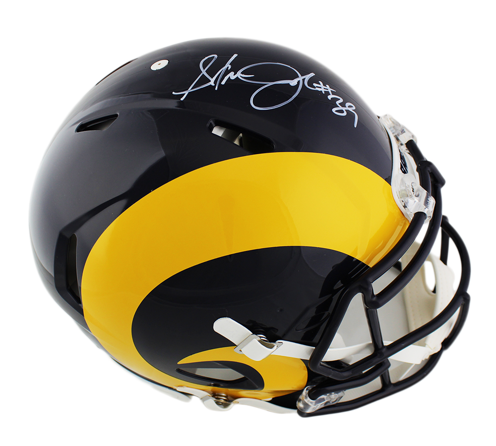 Steven Jackson Signed St. Louis Rams Full-Size Authentic On-Field Speed ...