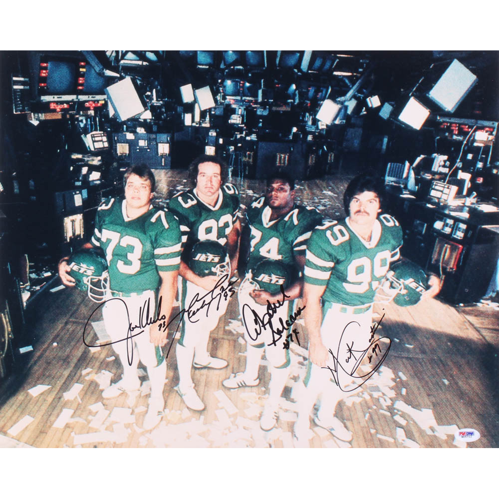 New York Jets "Sack Exchange" 16x20 Photo Signed by (4) with Mark ...