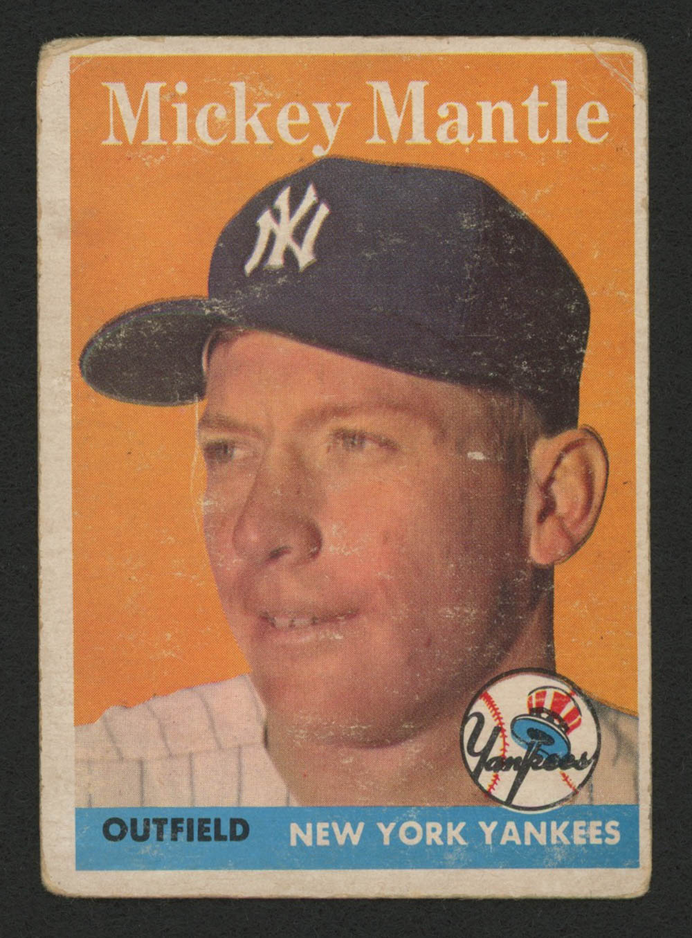 1958 Topps #150 Mickey Mantle | Pristine Auction