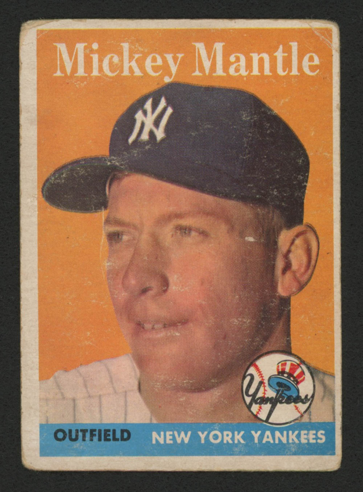 1958 Topps #150 Mickey Mantle | Pristine Auction