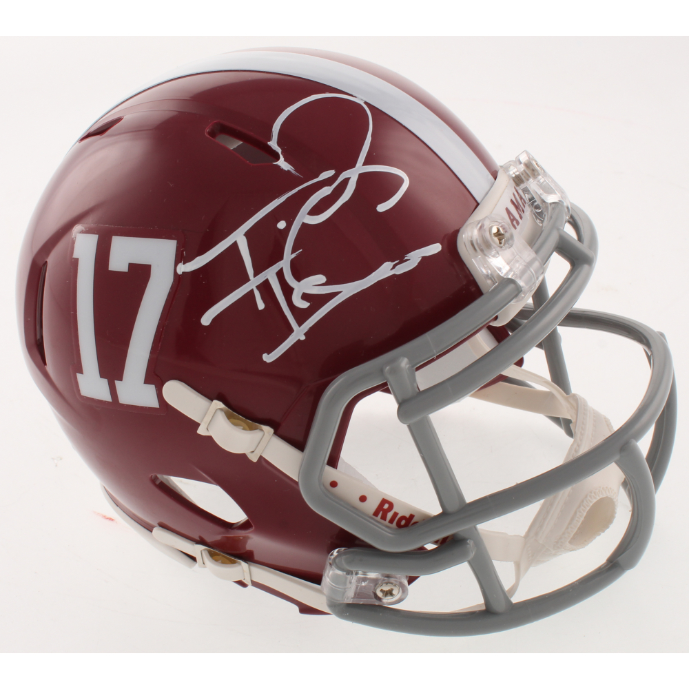 Tua Tagovailoa Signed Alabama Crimson Tide Speed Mini Helmet (PSA ...