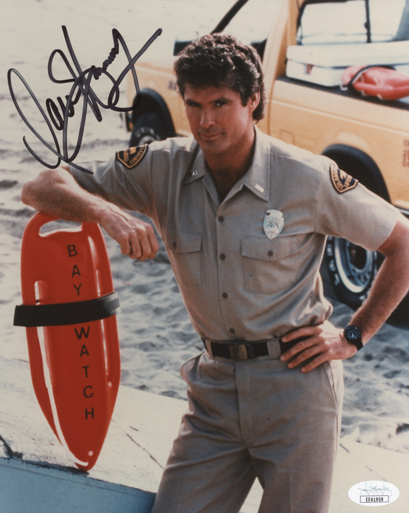 David Hasselhoff Signed "Baywatch" 8x10 Photo (JSA COA) | Pristine Auction