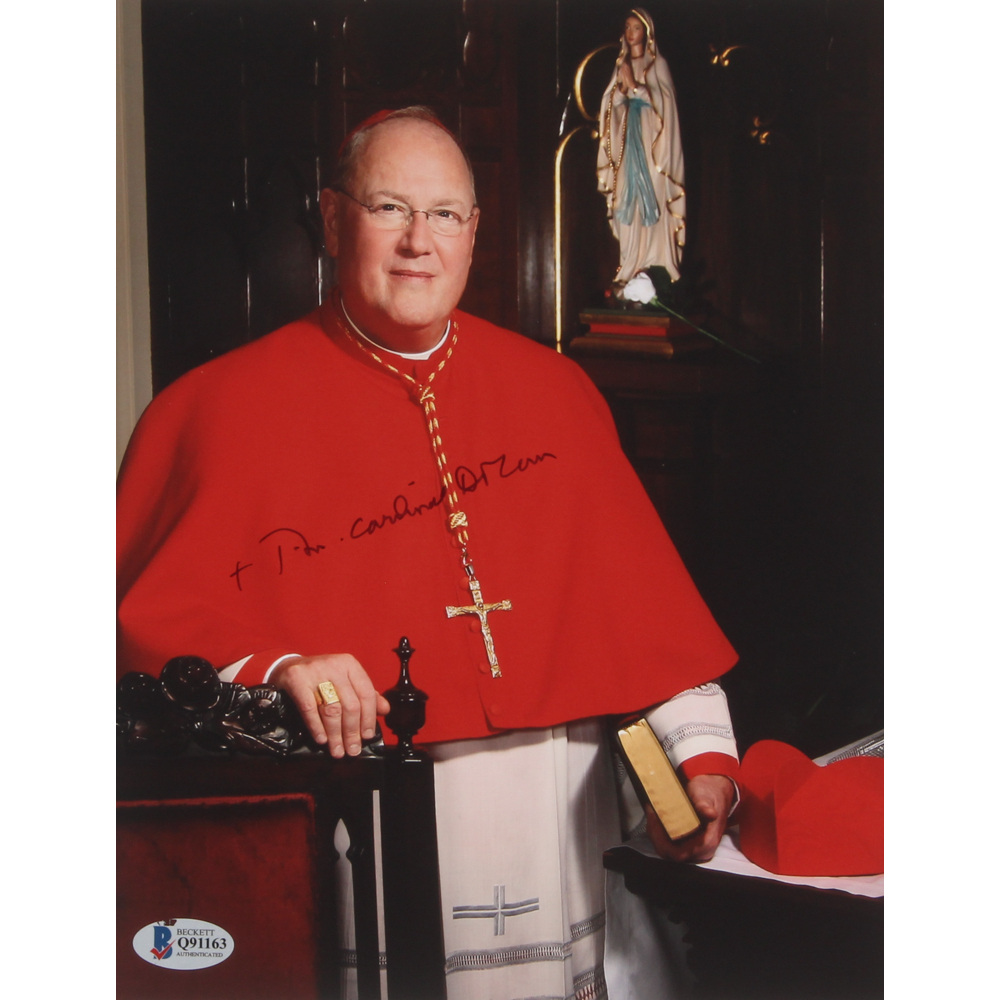 Cardinal Timothy M. Dolan Signed 8x10 Photo (Beckett COA) | Pristine ...