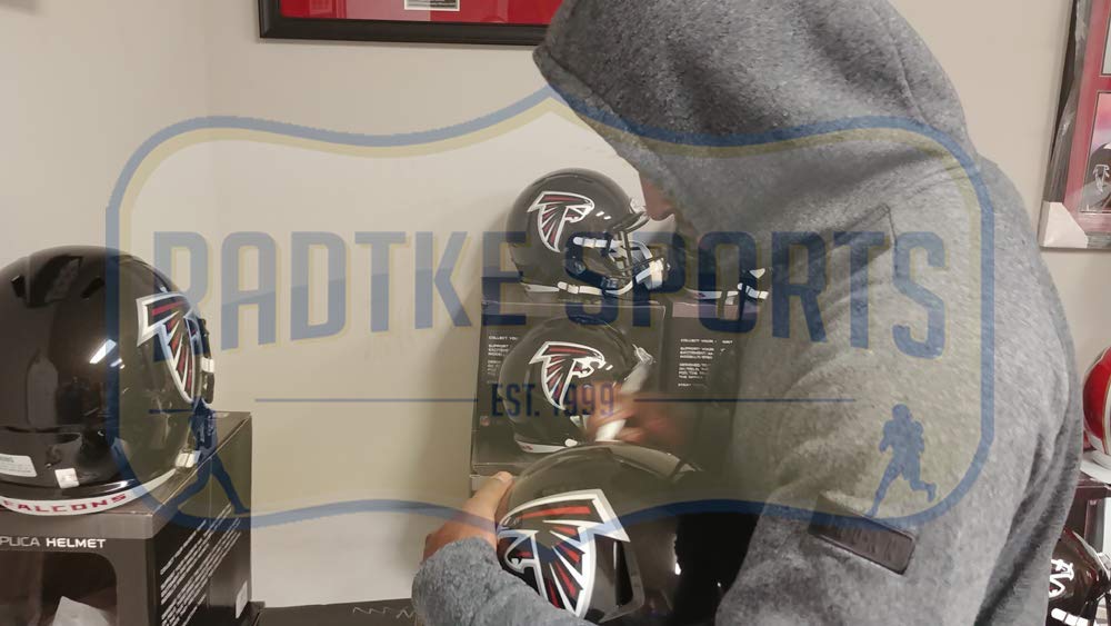 Calvin Ridley Signed Atlanta Falcons Full-Size Speed Helmet (Radtke ...