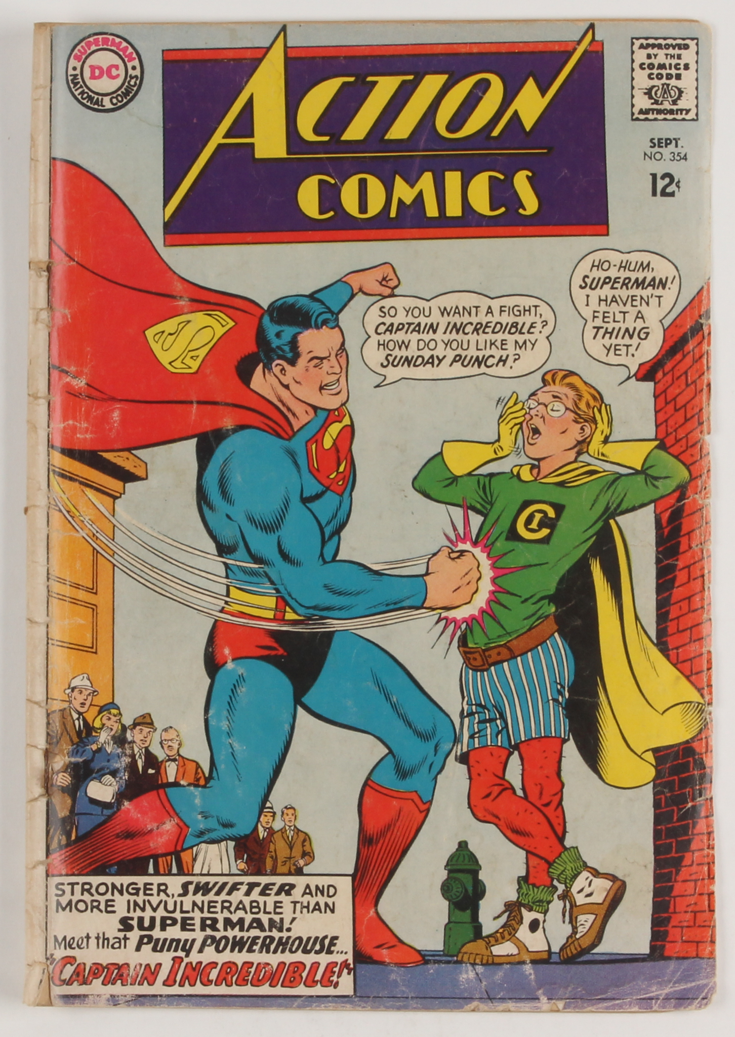 1967 "Action Comics" Issue #354 DC Comic Book | Pristine Auction