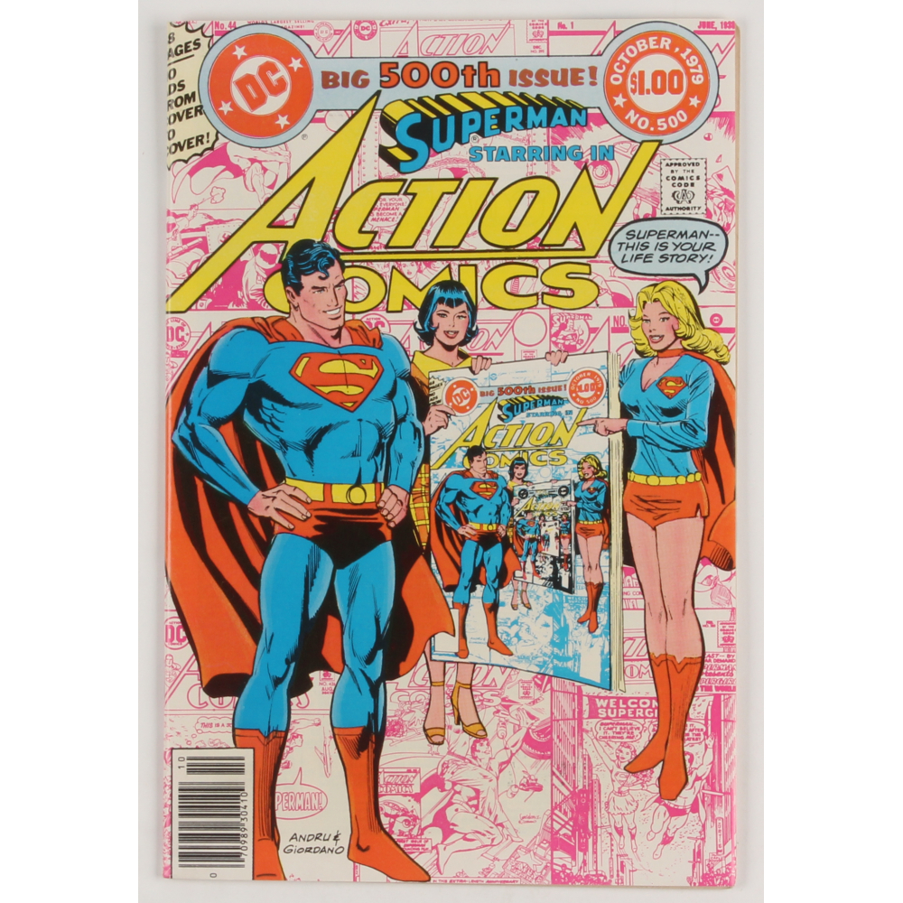 1979 "Action Comics" Issue #500 DC Comic Book | Pristine Auction