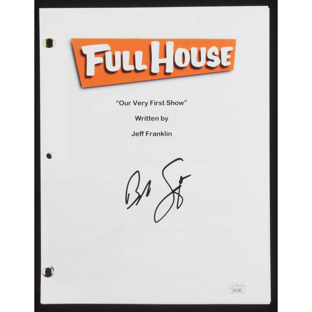 Bob Saget Signed "Full House" Pilot Episode Script (JSA COA) | Pristine ...