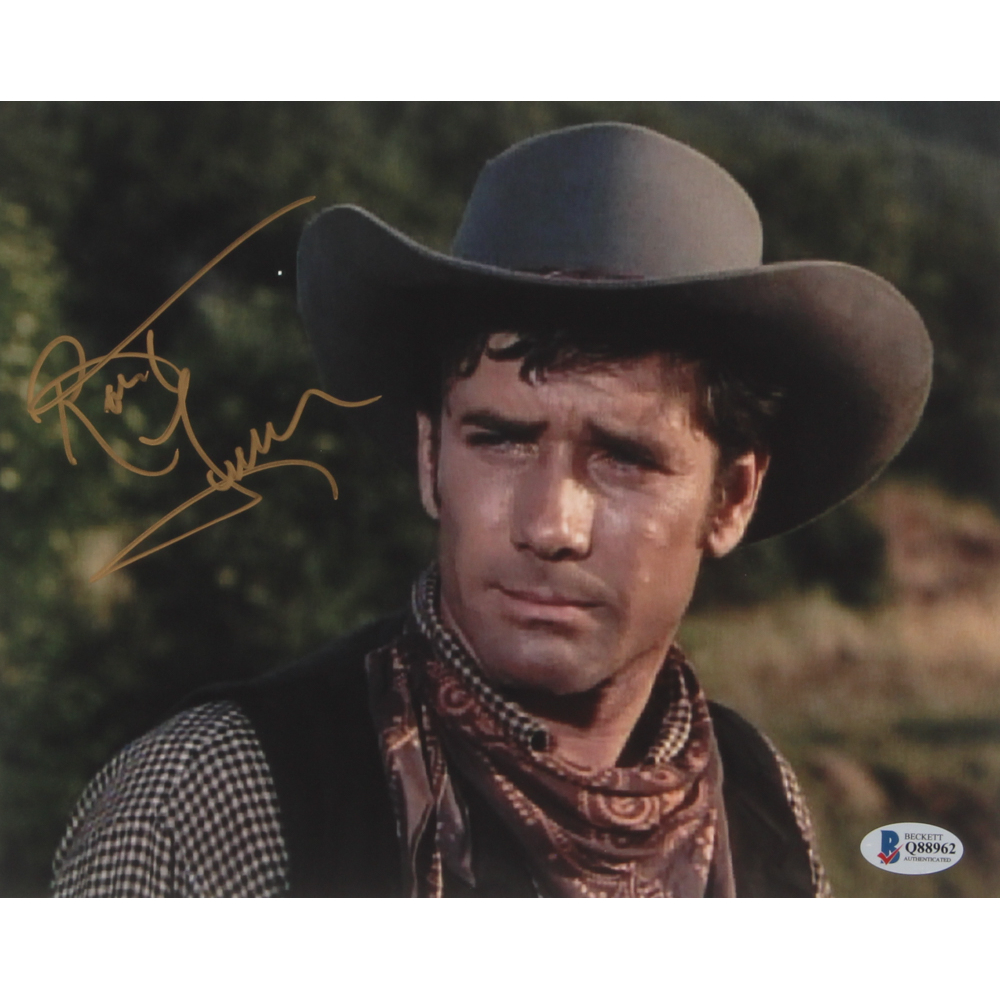 Robert Fuller Signed "Wagon Train" 8x10 Photo (Beckett COA) | Pristine ...