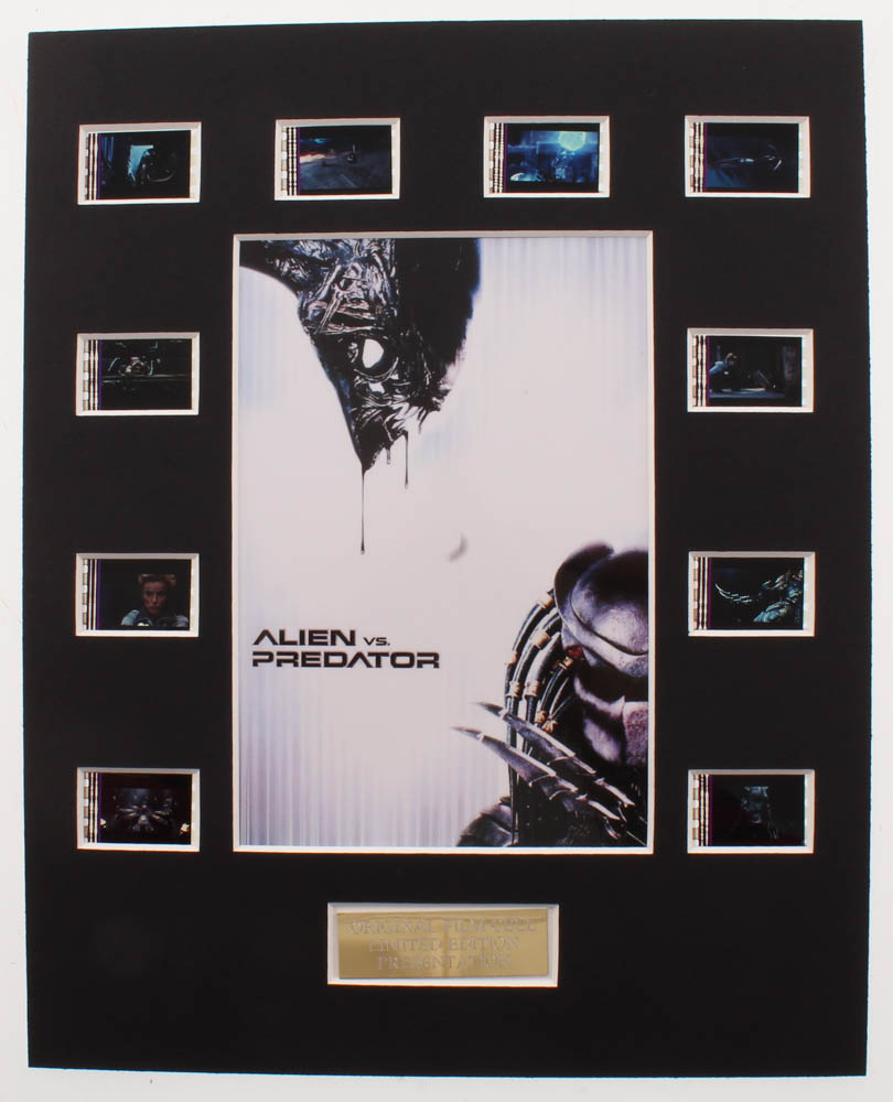"Alien vs. Predator" LE Custom Original Film / Movie Cell Display ...