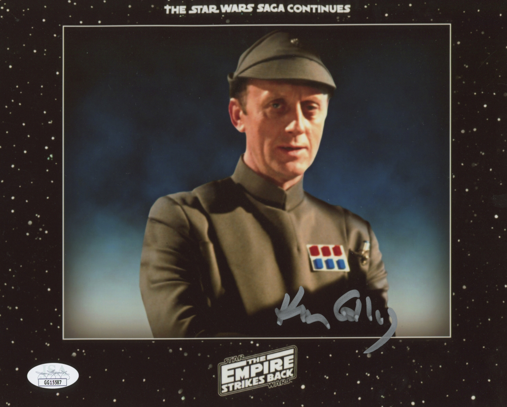 Kenneth Colley Signed "Star Wars" The Empire Strikes Back" 8x10 Photo ...