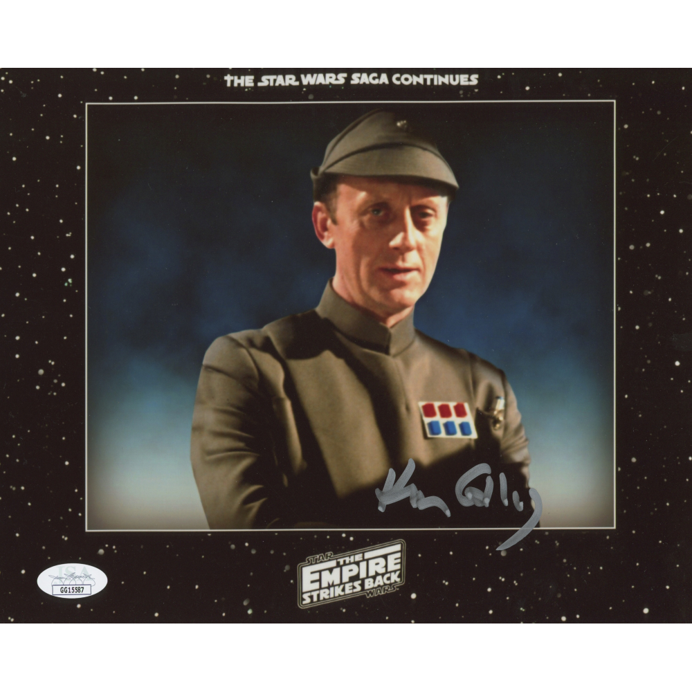 Kenneth Colley Signed "Star Wars" The Empire Strikes Back" 8x10 Photo ...