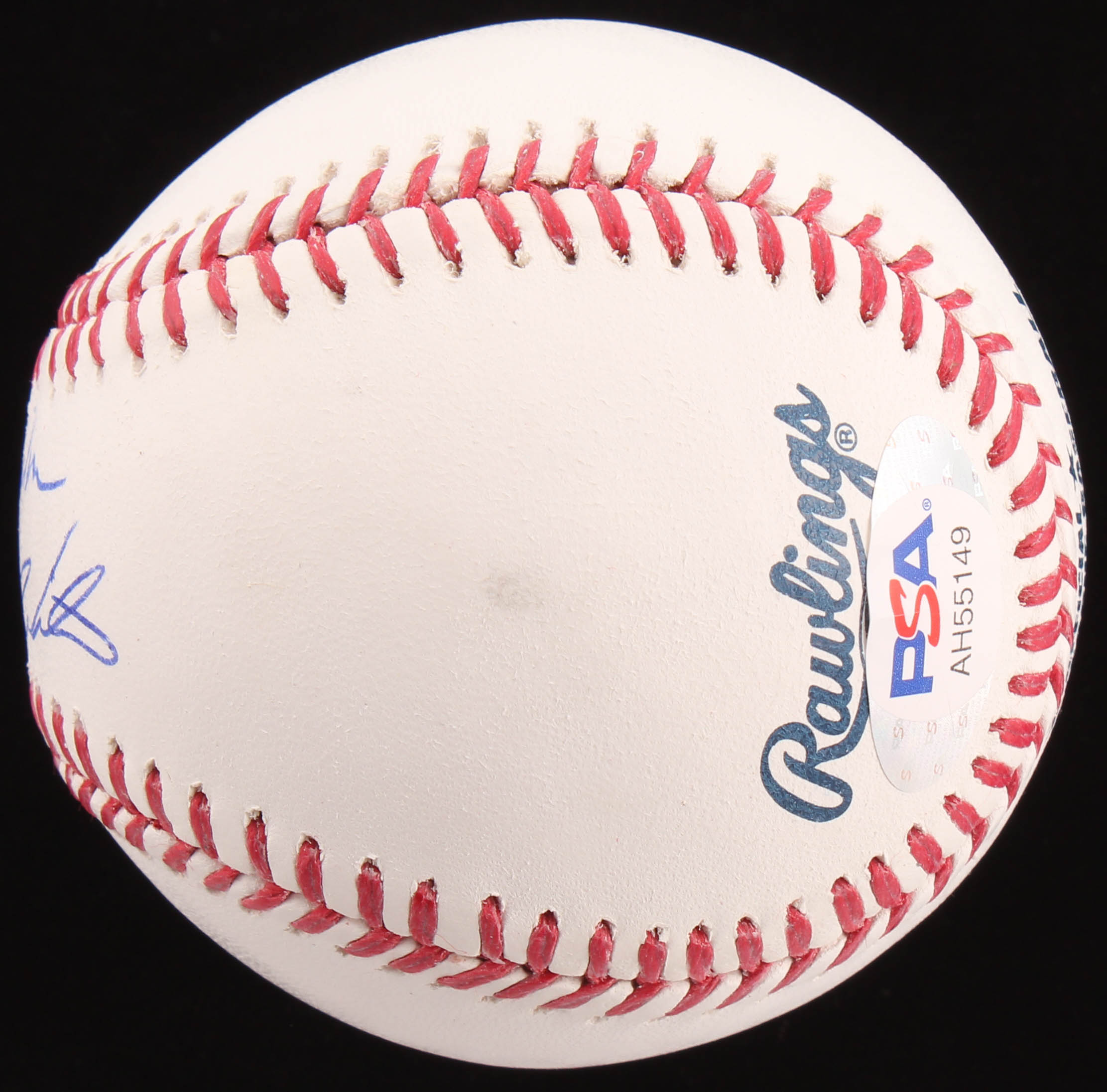 Bill Buckner & Mookie Wilson Signed OML Baseball (PSA COA) | Pristine ...