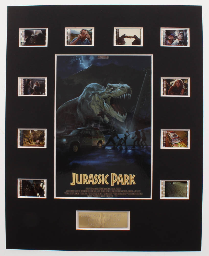 "Jurassic Park" LE 8x10 Custom Matted Original Film / Movie Cell ...