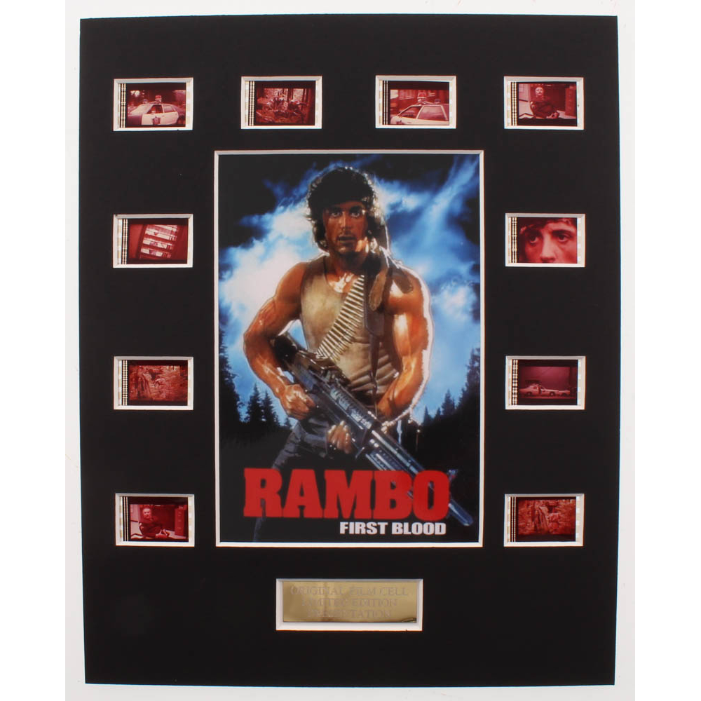 "Rambo: First Blood" LE 8x10 Custom Matted Original Film / Movie Cell ...