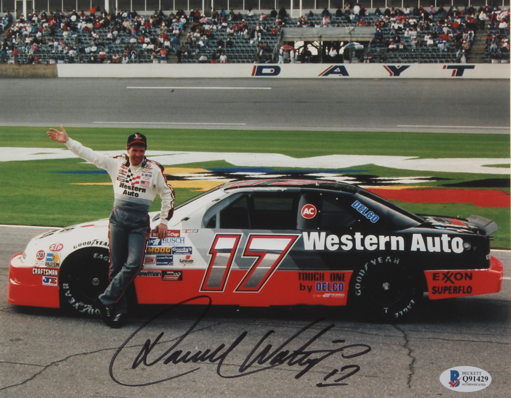 Darrell Waltrip Signed NASCAR 8x10 Photo (Beckett COA) | Pristine Auction
