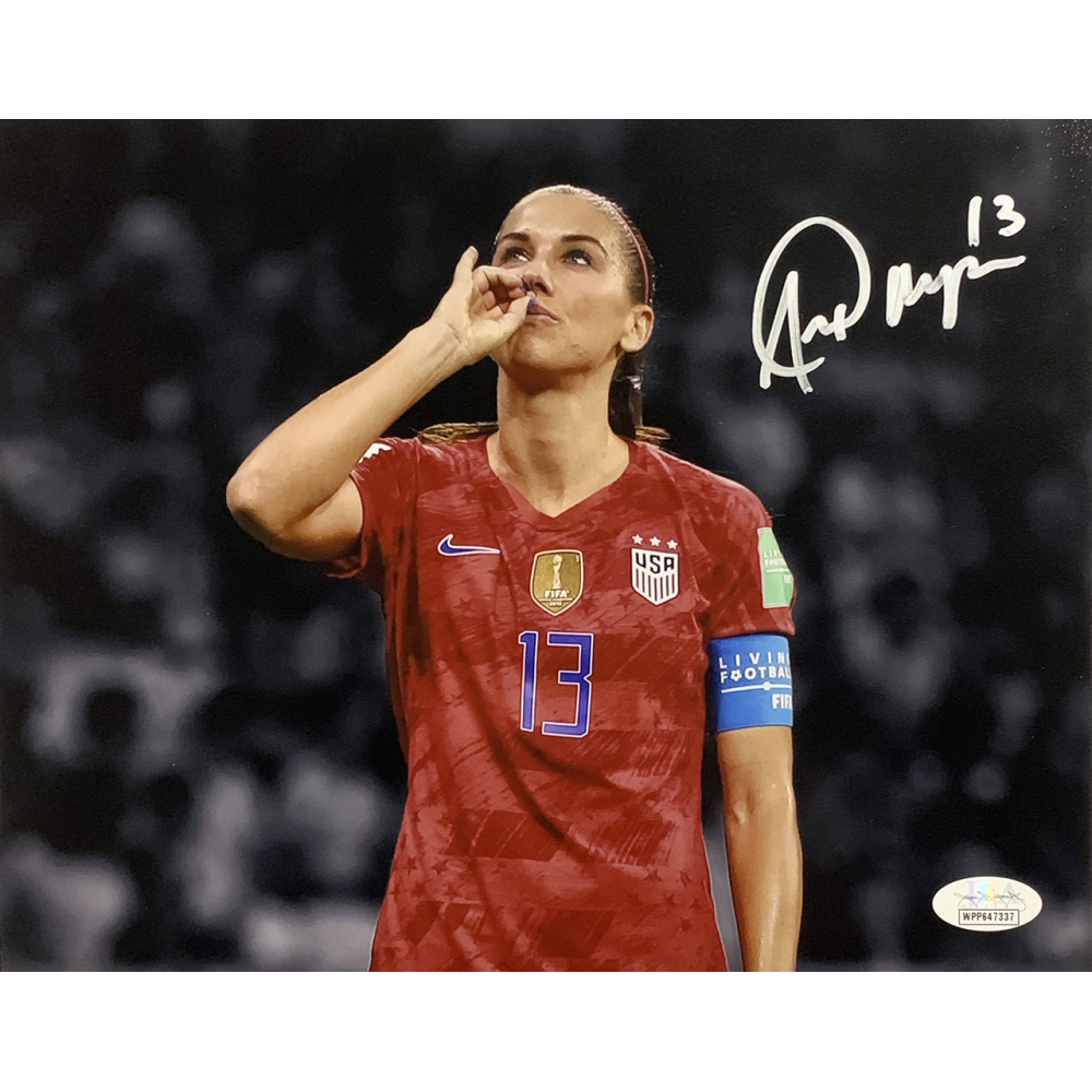 Alex Morgan Signed Team USA 8x10 Photo (JSA COA) | Pristine Auction