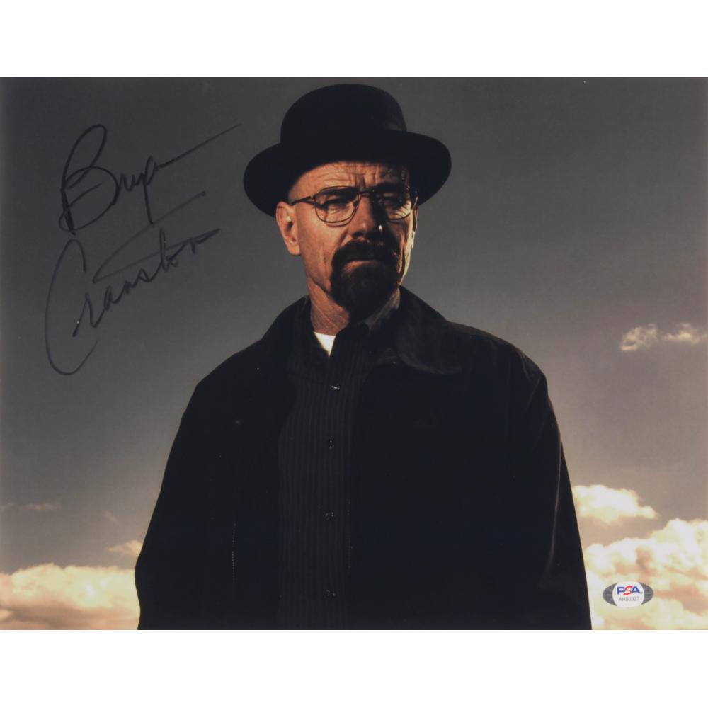 Bryan Cranston Signed "Breaking Bad" 11x14 Photo (PSA COA) | Pristine ...