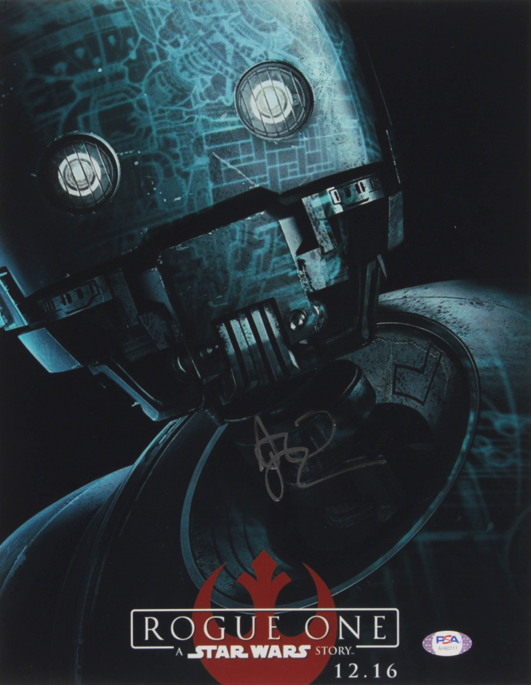 Alan Tudyk Signed "Rogue One" 11x14 Photo (PSA COA) | Pristine Auction