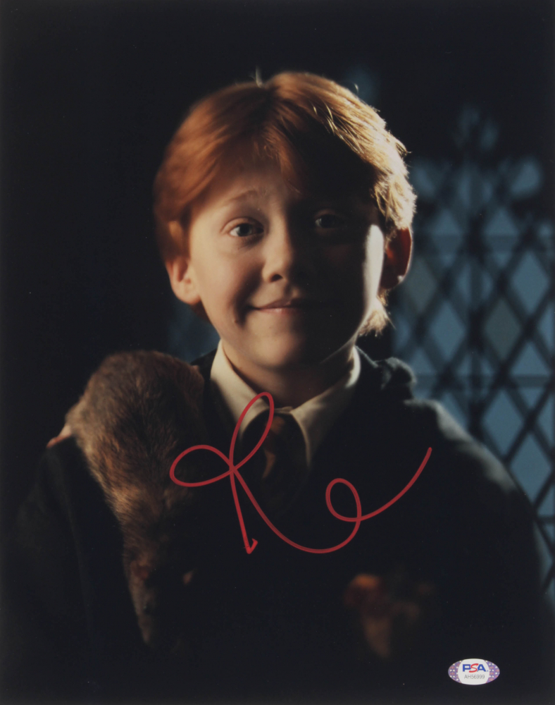 Rupert Grint Signed "Harry Potter" 11x14 Photo (PSA COA) | Pristine Auction