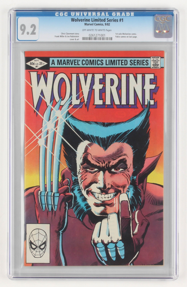1982 "Wolverine" Issue #1 Marvel Comic Book (CGC 9.2) | Pristine Auction