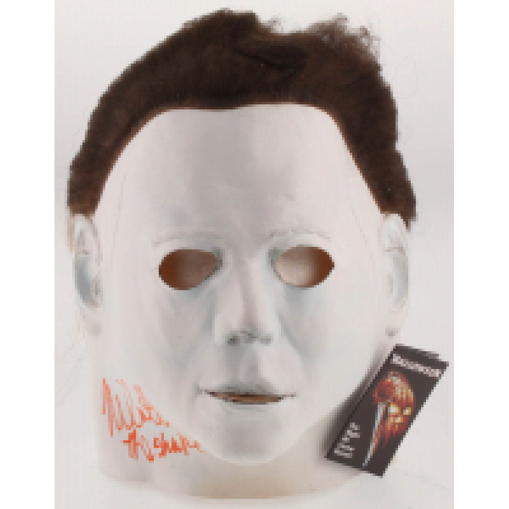 Nick Castle Signed "Halloween" Michael Myers Mask Inscribed "The Shape ...