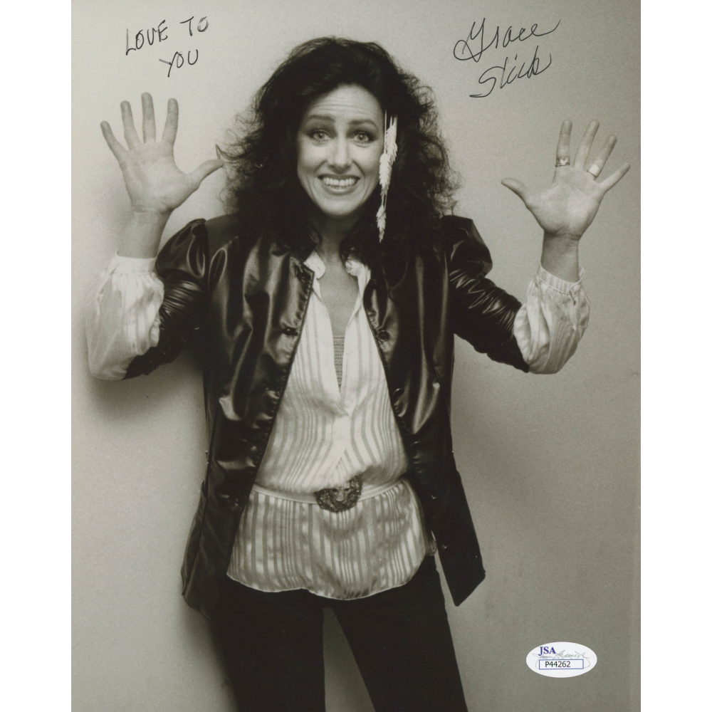 Grace Slick Signed 8x10 Photo Inscribed "Love to You" (JSA COA ...