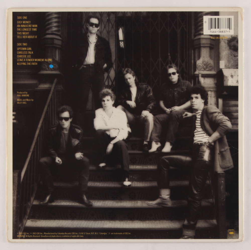 Billy Joel Signed "An Innocent Man" Vinyl Record Album Cover (PSA COA ...