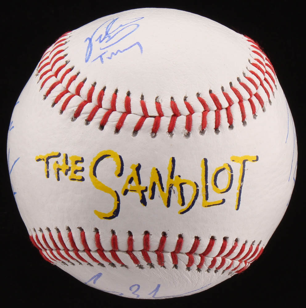 "The Sandlot" Logo Baseball Cast-Signed By (6) with Tom Guiry, Chauncey ...