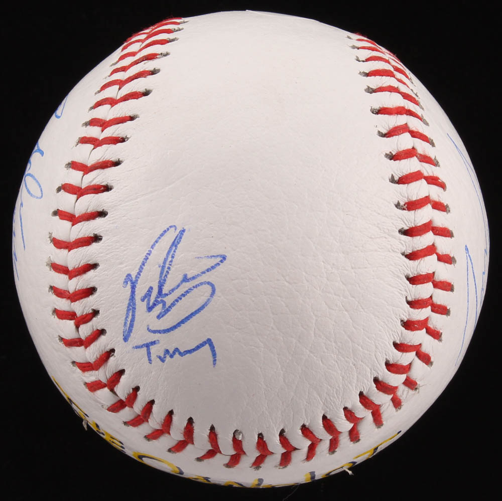 "The Sandlot" Logo Baseball Cast-Signed By (6) with Tom Guiry, Chauncey ...