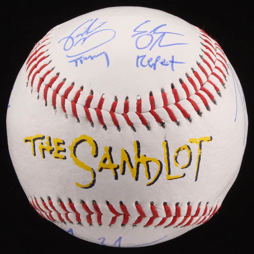 "The Sandlot" Logo Baseball Cast-Signed By (6) with Tom Guiry, Chauncey ...