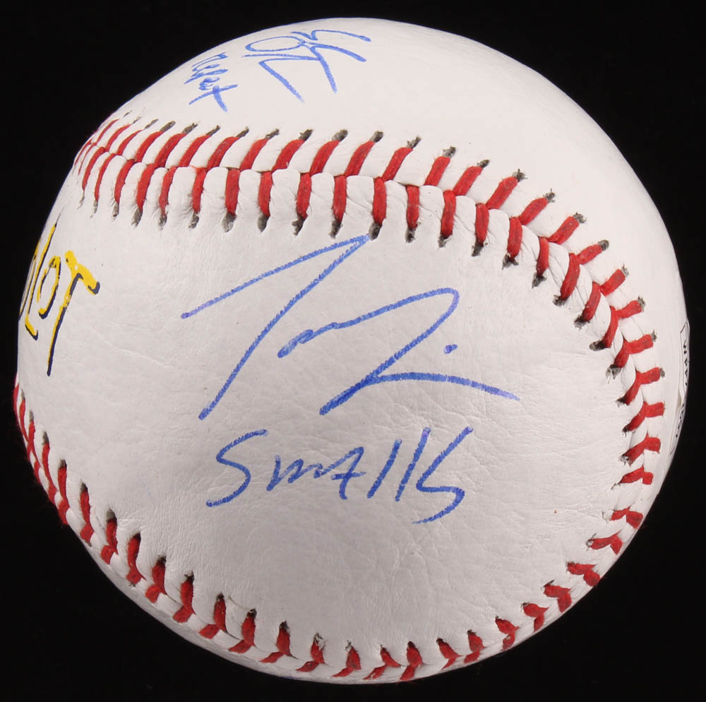 "The Sandlot" Logo Baseball Cast-Signed By (6) with Tom Guiry, Chauncey ...