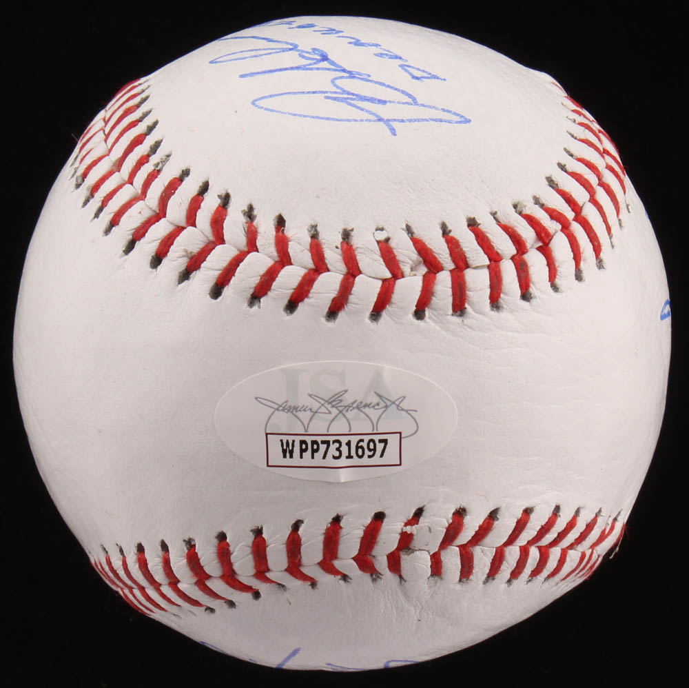 "The Sandlot" Logo Baseball Cast-Signed By (6) with Tom Guiry, Chauncey ...