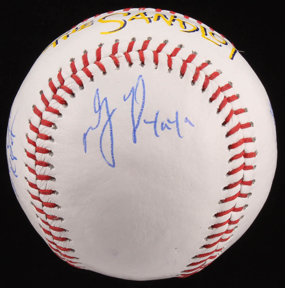 "The Sandlot" Logo Baseball Cast-Signed By (6) with Tom Guiry, Chauncey ...