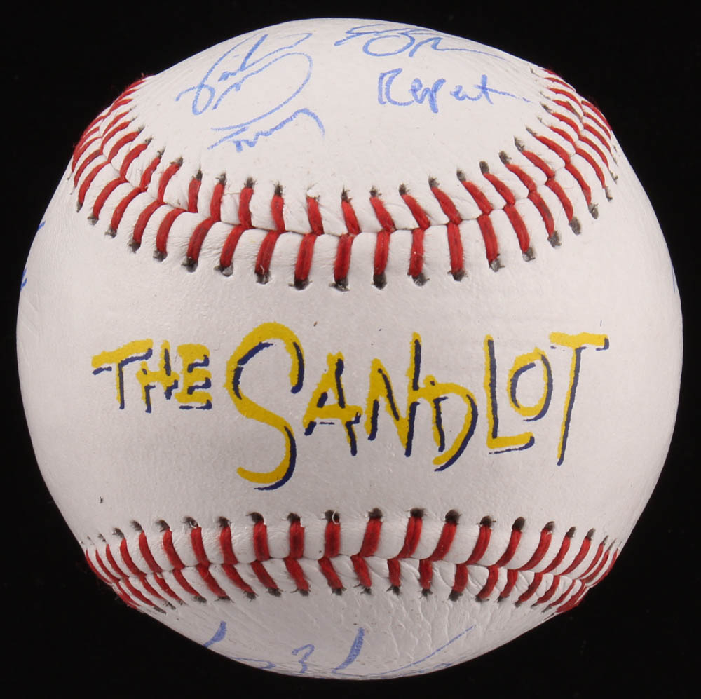 "The Sandlot" Logo Baseball Cast-Signed By (6) with Tom Guiry, Chauncey ...